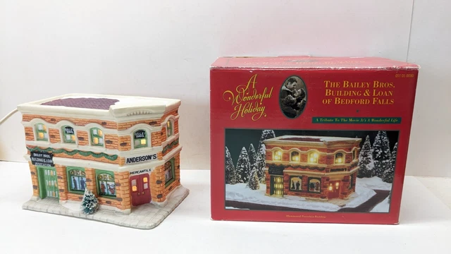 IT'S A WONDERFUL Life Holiday Bailey Bros. Building and Loan of Bedford ...