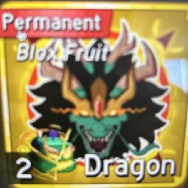 ROBLOX BLOX FRUITS | Permanent/Perm Dragon | CHEAP & FAST DELIVERY £31. ...