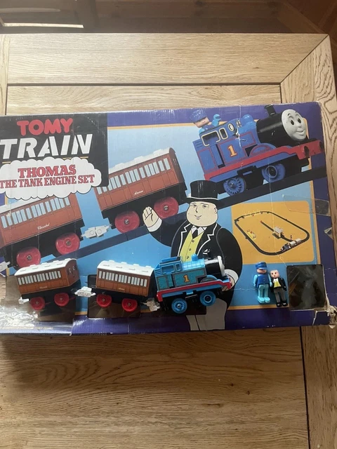TOMY TRAIN THOMAS the Tank Engine Set 1990s Vintage 1992 £26.68 ...