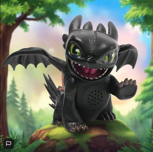 DREAMWORKS HOW TO Train Your Dragon Interactive Figurine Roaring Minis ...