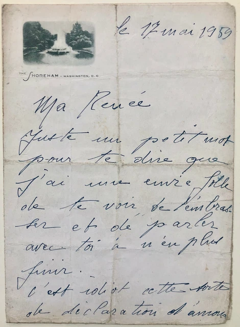 EDITH PIAF - Signed Autograph Letter from Her Last American Tour (1959 ...