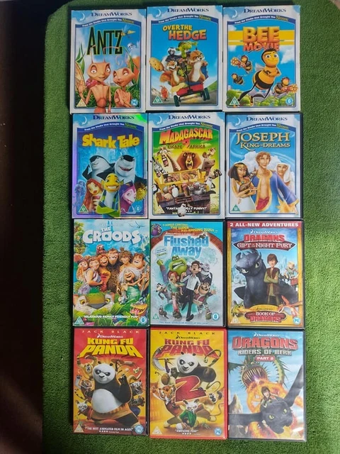 12 X DREAMWORKS Animated DVDs EUR 4,73 - PicClick IT