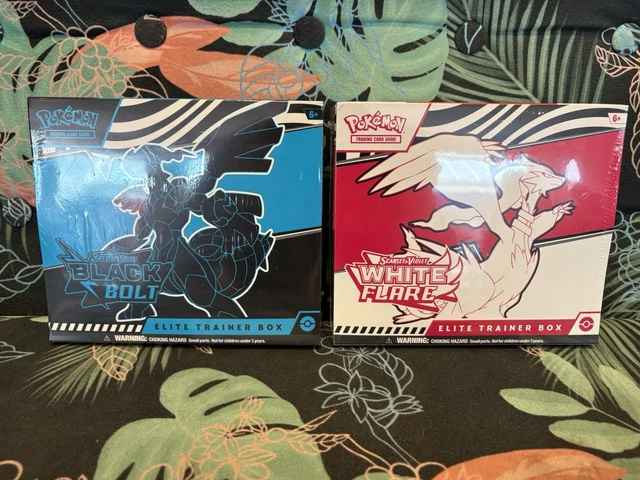 POKÉMON TCG BLACK Bolt White Flare Elite Trainer Box EUR 144,45 ...