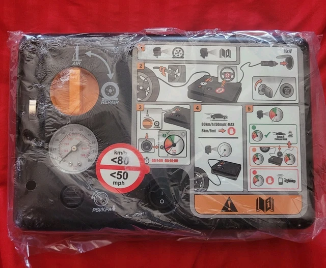 FORD/LINCOLN MOBILITY KIT Tire INFLATOR Sealant Pump Compressor Ex 09/ ...