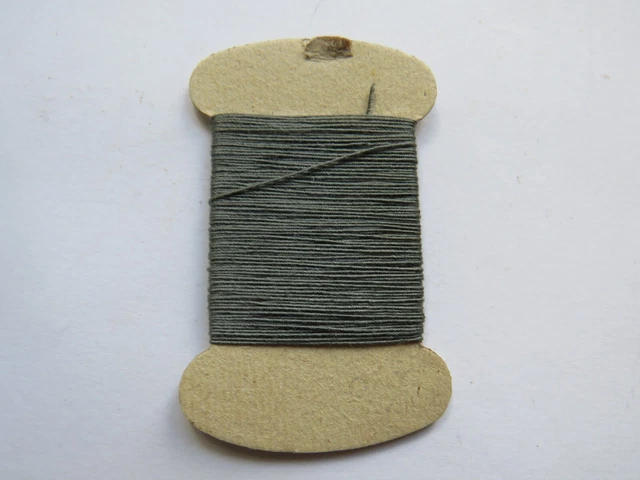 ORIGINAL WW2 GERMAN Army field grey Cotton/Thread £10.00 - PicClick UK