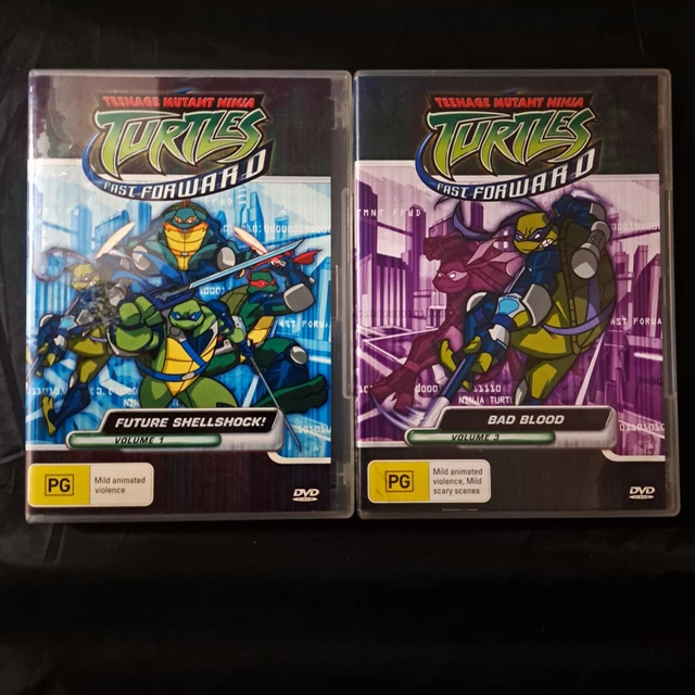 TEENAGE MUTANT NINJA Turtles: Fast Forward Volumes 1 and 3 DVD AUS R4 ...