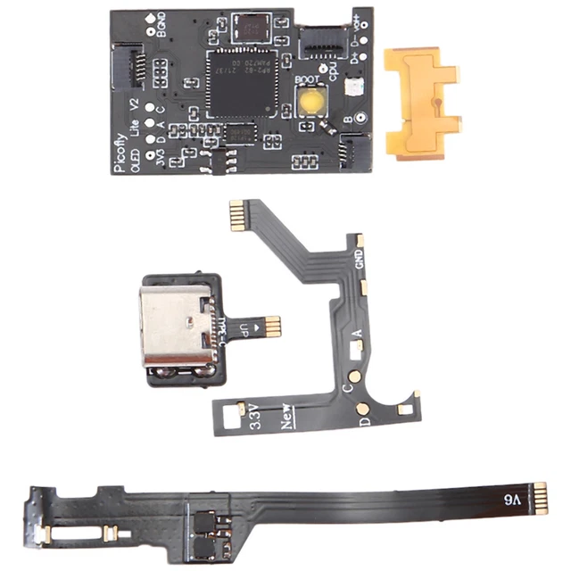 UPGRADABLE FLASH MEMORY Oled Core Chip Rp2040 Game Console Parts K4I8 £ ...