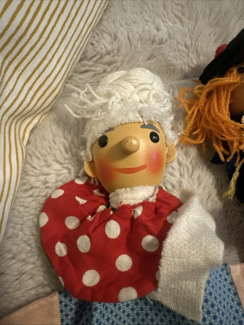 HOLZKÖPFE HANDPUPPEN VINTAGE aus der DDR 1960 EUR 15,00 - PicClick DE