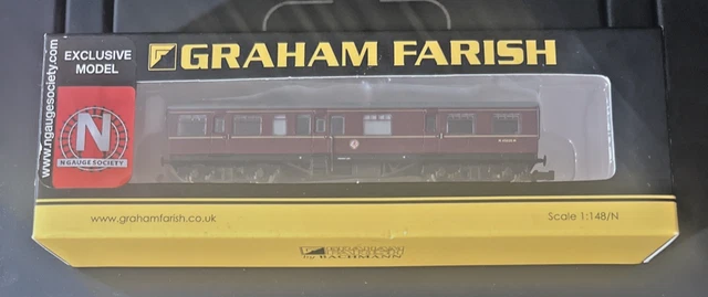 GRAHAM FARISH N Gauge 374-875R Inspection Saloon BR Maroon Coach. £30. ...