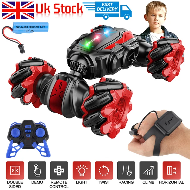 4WD RC STUNT Car 360° Hand Gesture Sensing Off-Road Car Gift Remote ...