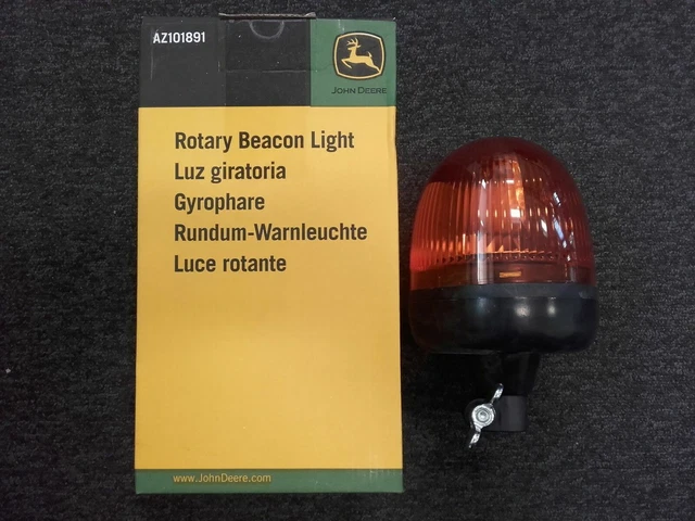 GENUINE JOHN DEERE SE6310 Tractor Rotary Beacon Light Amber AZ101891 ...