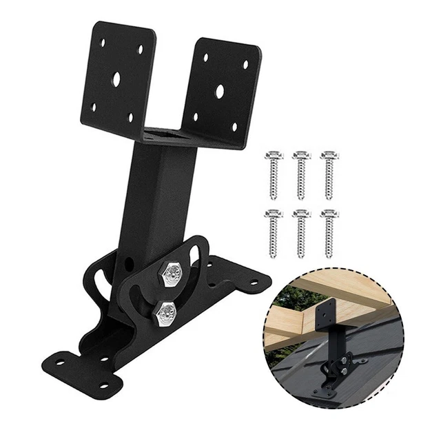 HEAVY DUTY METAL Roof Mounting Bracket for Pergola and Shade Structure ...