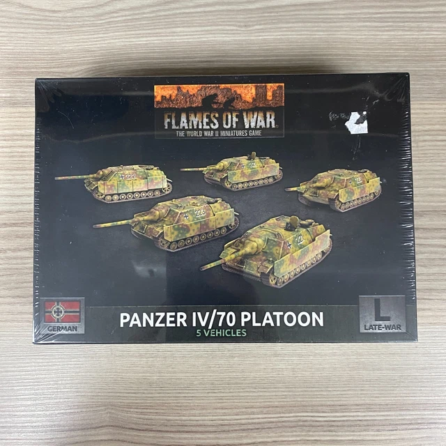 PANZER IV/70 PLATOON Flames Of War World War Ii Wargaming German ...