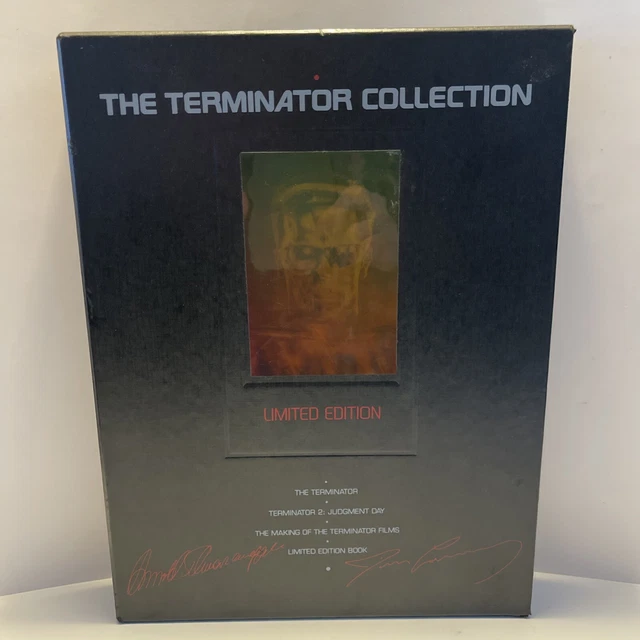 THE TERMINATOR COLLECTION Limited Edition (VHS Boxset 3 Tape Set ...