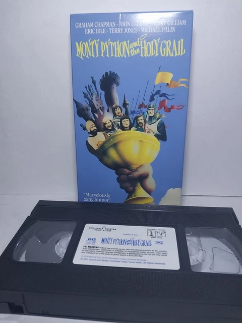 MONTY PYTHON AND the Holy Grail (VHS, 1992) Graham Chapman, John Cleese ...