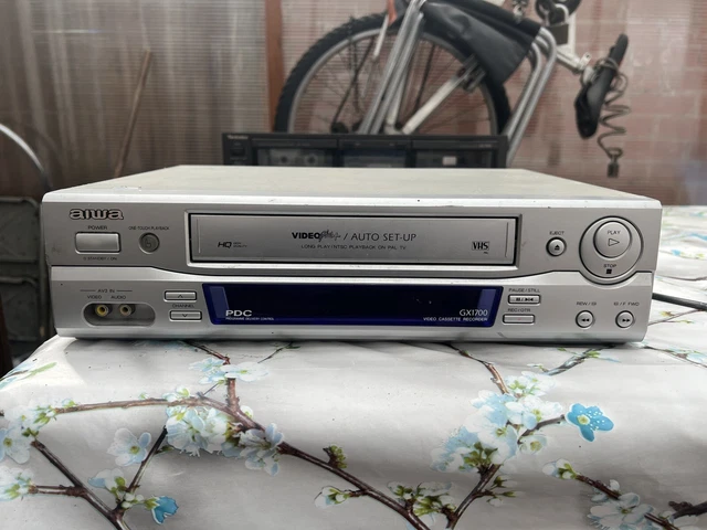 VINTAGE AIWA VHS VIDEO RECORDER GX1700 (NO REMOTE) Only Power Cable £29 ...