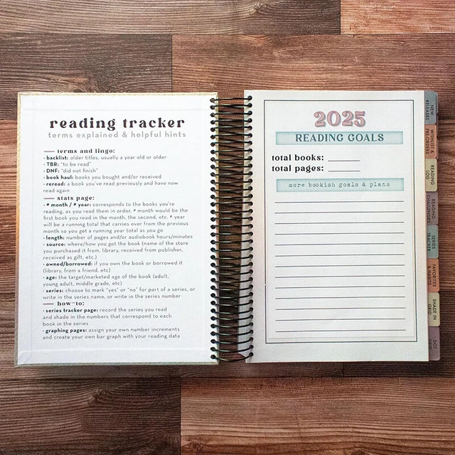 2025 READING TRACKER2025 Reading Tracker2025 $21.37 - PicClick AU