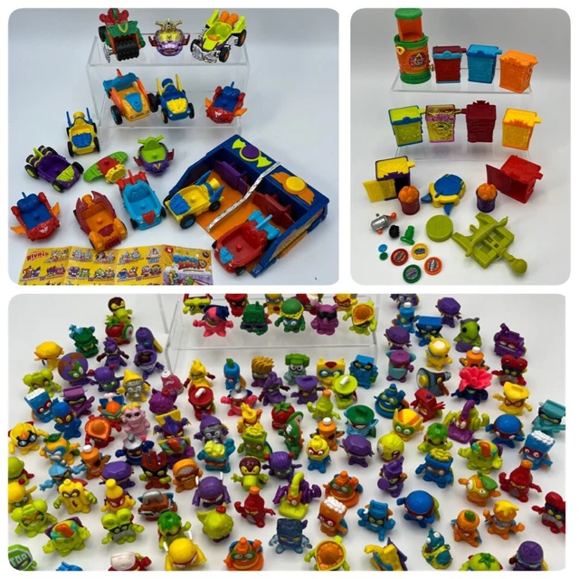 SUPER ZINGS BUNDLE Cars X15 Hideaways X10 Figures X 143 £49.99 ...