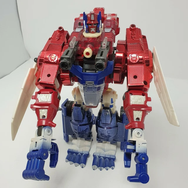 VINTAGE TRANSFORMERS/BEAST WARS Optimal Optimus Prime/Primal Transmetal ...