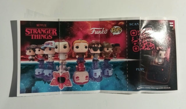 STRANGER THINGS FUNKO Pop Kinder Joy 2025 Choose Your Character £3.14 ...