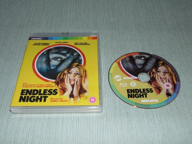 ENDLESS NIGHT BLU-RAY Agatha Christie Hayley Mills 1972 (UK Region B) £ ...
