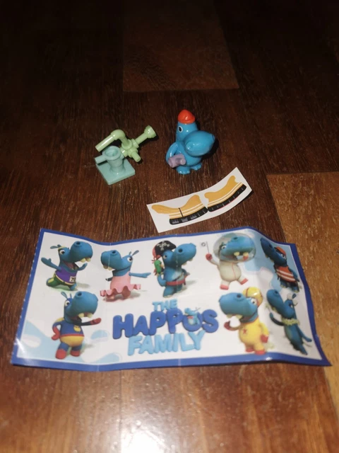KINDER SORPRESA THE Happos Family Se263 +Cartina (Bpz) Spedizione ...