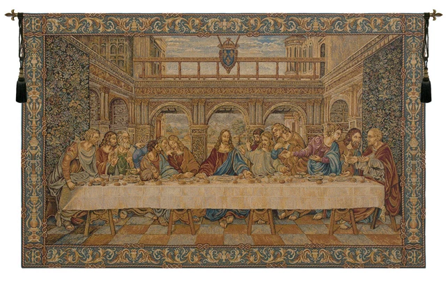 THE ULTIMATE RENAISSANCE Masterpiece Da Vinci's Last Supper Tapestry ...