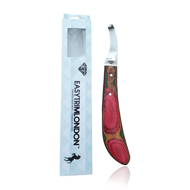 HOOF KNIFE FARRIERS Tools Curved Blade Horse Hoof Trimming Knife ...