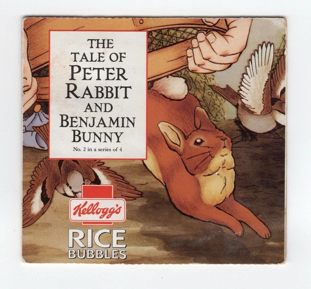 KELLOGGS AUSTRALIA - THE Tale of Peter Rabbit and Benjamin Bunny #2 $4. ...