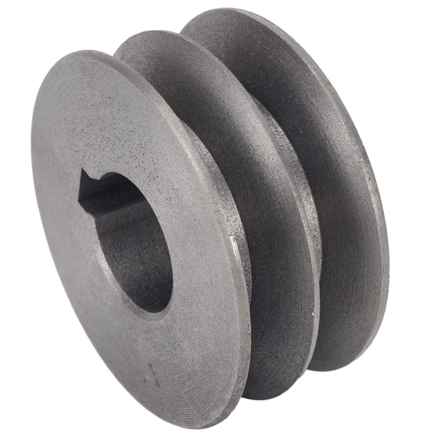 POULIE DE CEINTURE en V type A double rainure fonte outil électrique moteur acc EUR 21,41 ...