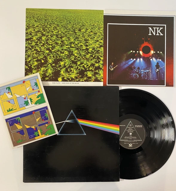 Pink Floyd Dark Side Of The Moon Lp Complete Posters Stickers Smas