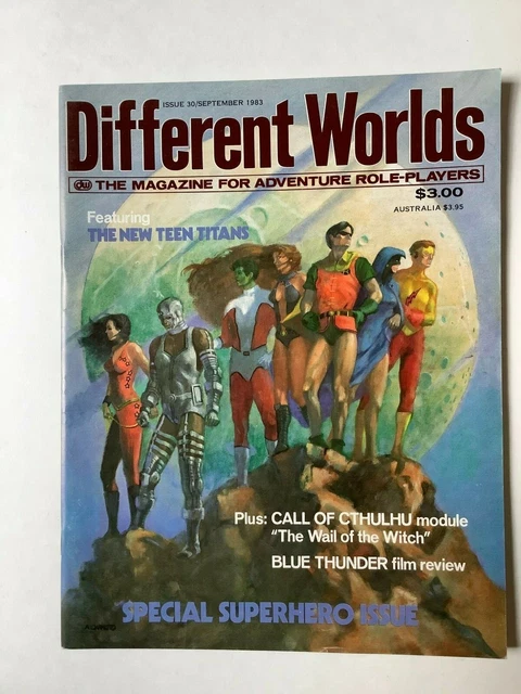 CHAOSIUM: DIFFERENT WORLDS Magazine Issue 30 $8.00 - PicClick CA