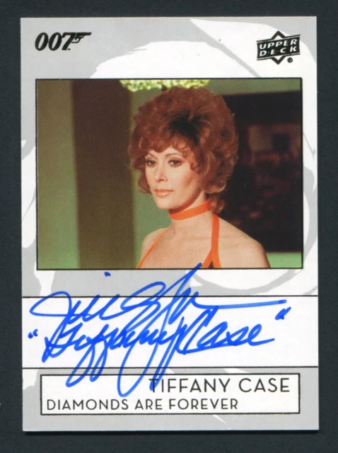 2019 JAMES BOND JILL ST.JOHN Signed "TIFFANY CASE" - INSCRIPTIONS ...
