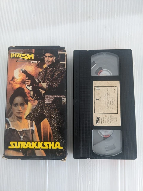 SURAKKSHA (1979) BOLLYWOOD VHS Tape Hindi Mithun Chakraborty £20.00 ...