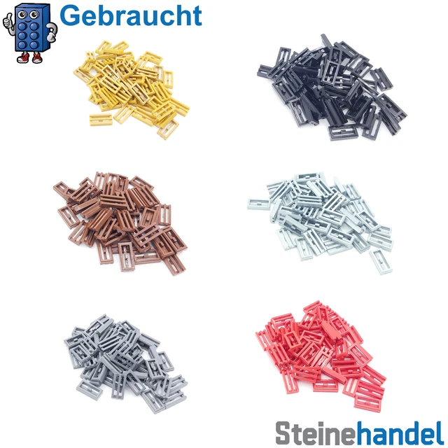 LEGO® 1X2 GITTERFLIESE Grille 50 Stück ( 2412 2412b ) EUR 2,49 - PicClick DE