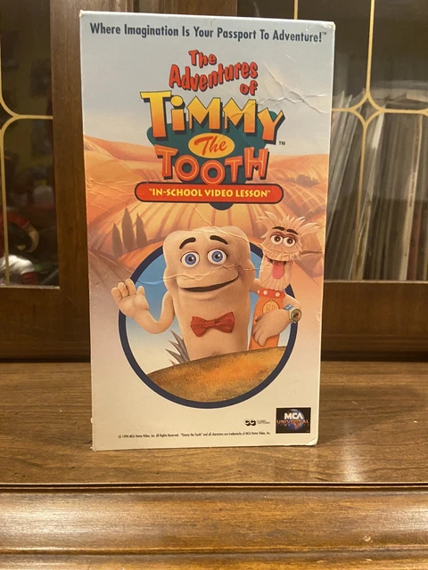 BANDE DÉMO VHS The Adventures Of Timmy The Tooth In School 1994 EUR 15 ...
