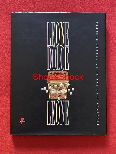 LEONE DOLCE LEONE TORINO Book Pastiglie Scatole Latta + Autografo GUIDO ...