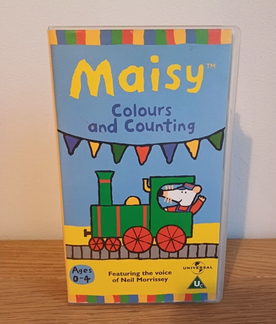 MAISY COLOURS AND Counting VHS Video Tested £9.99 - PicClick UK