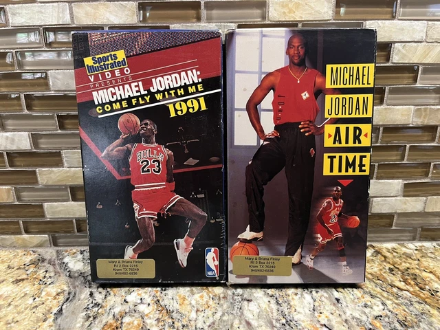 MICHAEL JORDAN VHS Video Tapes - Basketball NBA Chicago Bulls Dunk 90s ...
