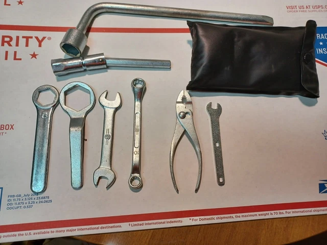 TOYOTA PICKUP TRUCK Factory Tool Kit 1980s pre Tacoma w/ lug wrench ...