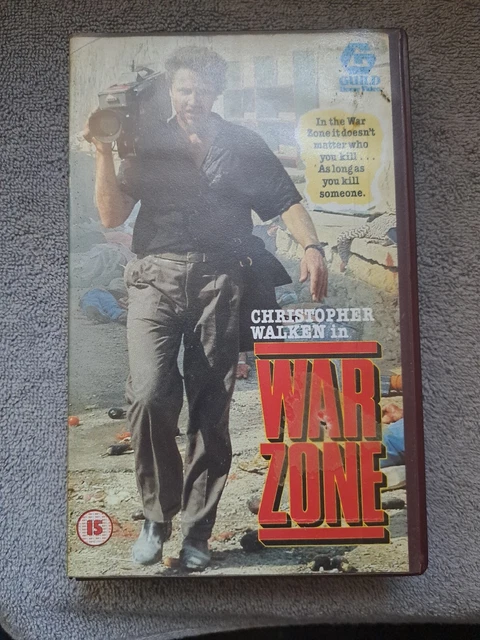 WAR ZONE EX Rental VHS Big Box - Guild Home Video £3.99 - PicClick UK