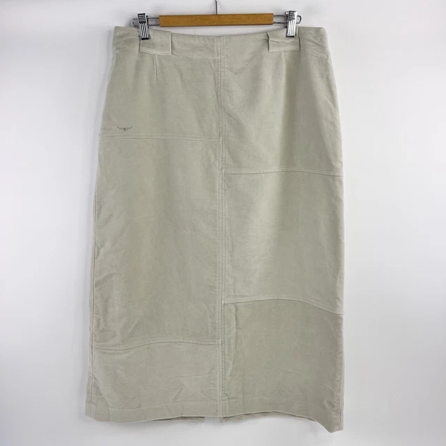 RM WILLIAMS SKIRT Cotton Beige Size 16 Soft VGUC A Line $99.00 ...