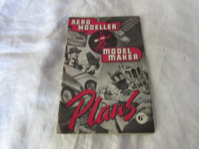 1950S AERO MODELER Model Maker MAGAZINE catalog airplane military ...