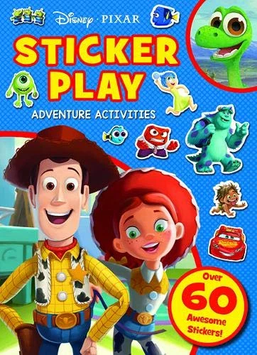DISNEY PIXAR: STICKER Play Adventure Activities (Sticker Play Disney ...
