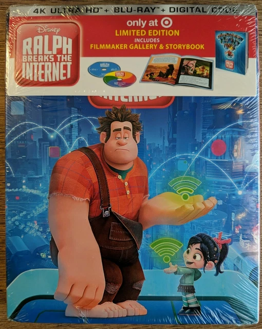 DISNEY RALPH BREAKS the Internet (4K/UHD) (Target Exclusive) £4.85 ...