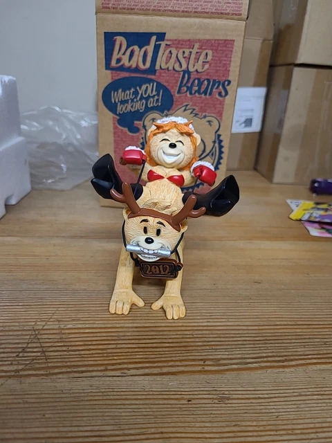 BAD TASTE BEARS Prancer And Dancer figurine £30.55 - PicClick UK