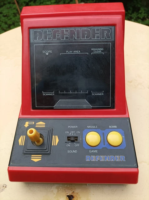 RARE JEU électronique tabletop Defender de Lansay de 1983 - testé ...