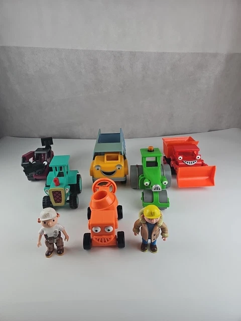 VINTAGE BOB THE Builder Figures And Vehicles Toy Bundle Cbeebies £58.00 ...
