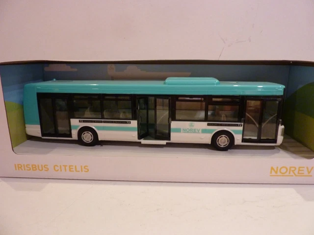 MINIATURE BUS IRISBUS bleu Plastigram Norev 1/43 EUR 15,00 - PicClick FR