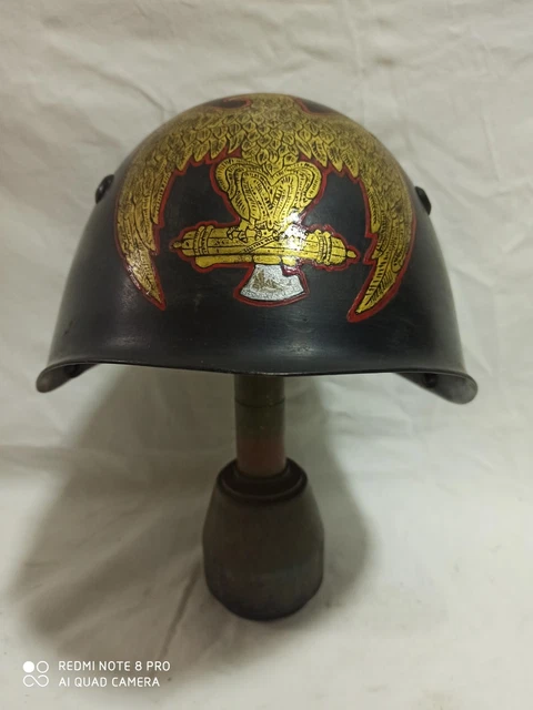 GENERAL HELMET MVSN, PNF, ww2, Mussolini, twenty years fascist £265.83 ...